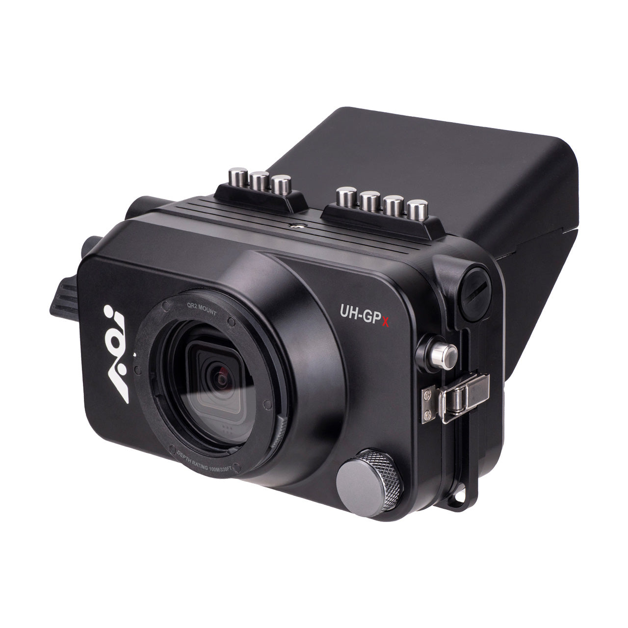 AOI GoPro Underwater Housing and Monitor for Hero 12, 11, 10, 9 ...