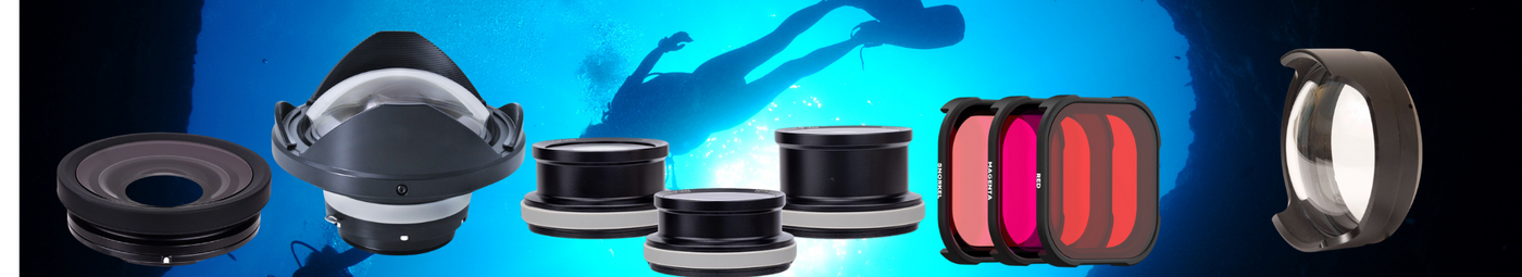 Waterproof Lenses & Adapters