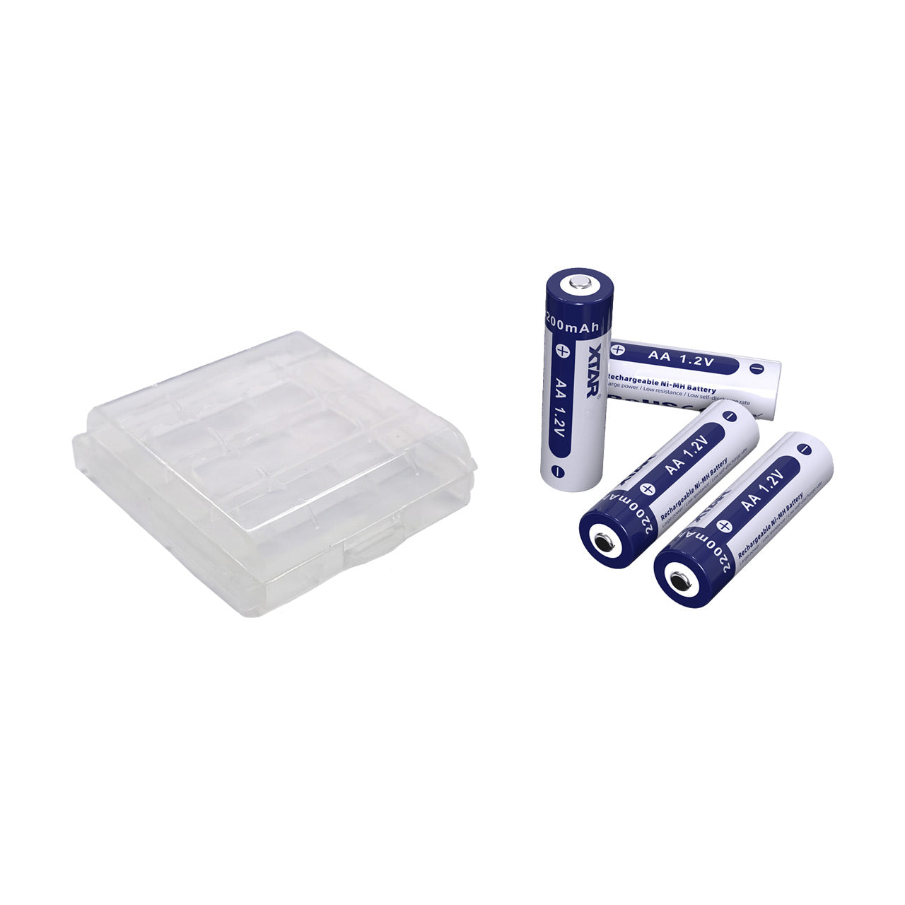 XTAR AA NiMH Rechargeable Battery (4-Pack) - Underwater Cameras